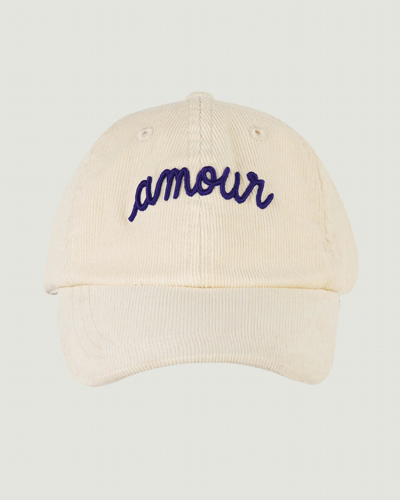 "Amour" beaumont corduroy cap – Maison Labiche