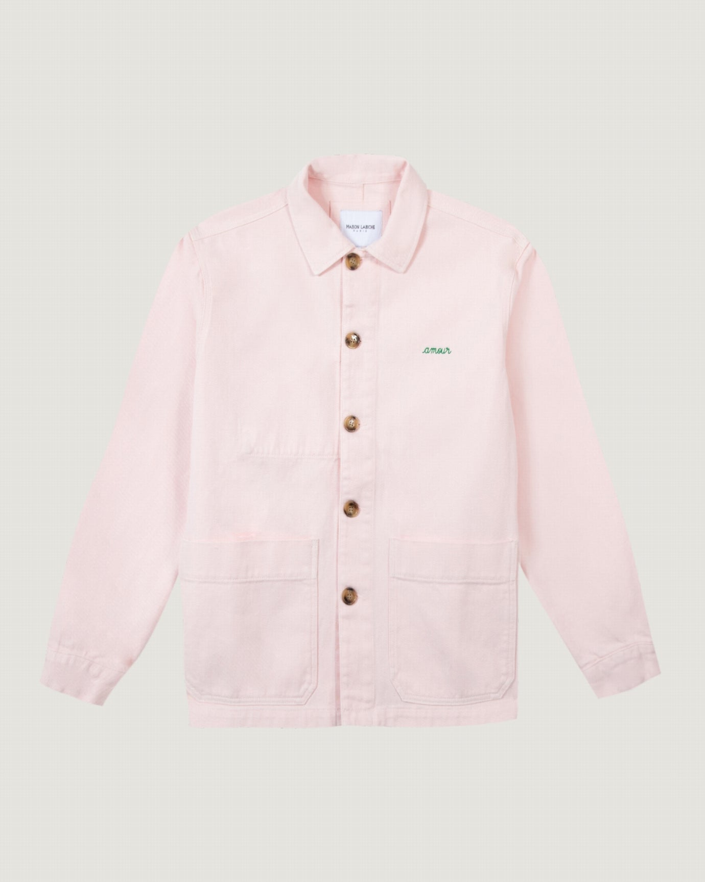 "Amour" sebasto twill worker jacket – Maison Labiche